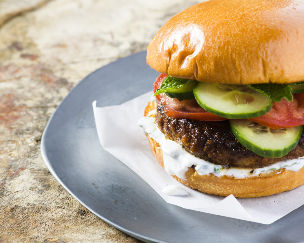 These flavor-packed pork burgers were inspired by Indian street food ...